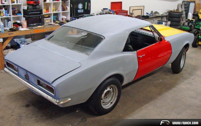 1967 Camaro Project Car/Shell Totally Stripped to bare metal Title ...