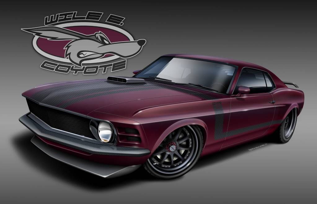 JCG Restoration & Customs Project Wile E. Coyote- 70 Mustang
