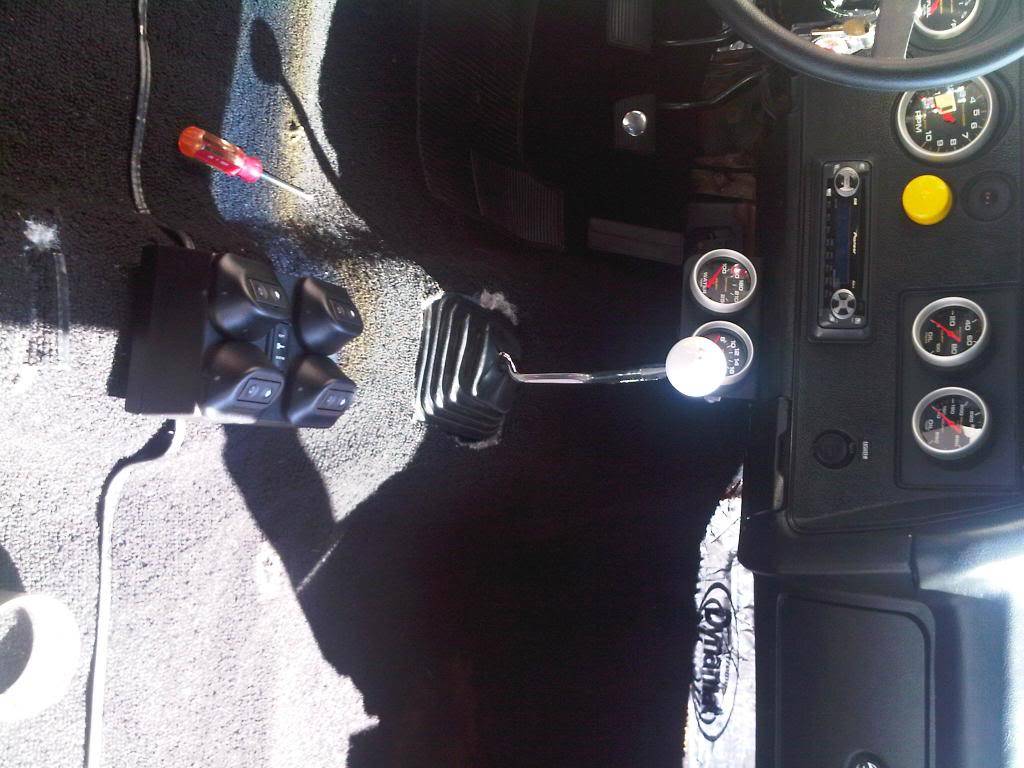 71 Chevelle custom dash