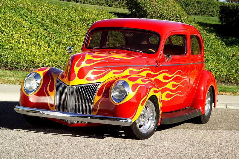 '40 Ford with a "Hemi" (Not a G Machine)!