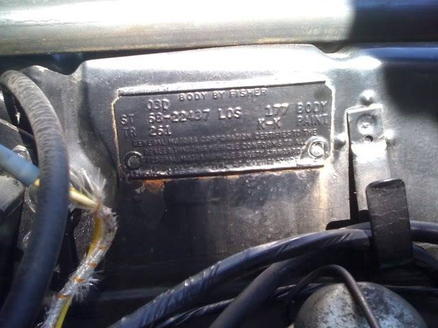 CA - rust free 1968 Pontiac Firebird excellent shape, ready for a build!