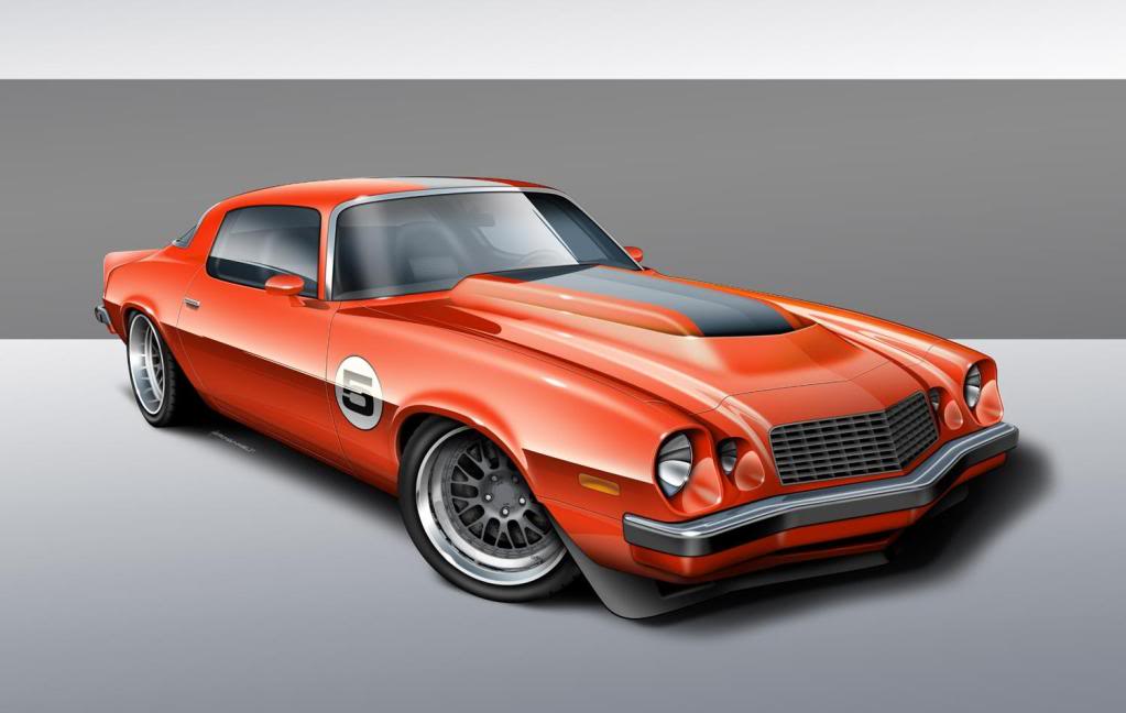 Camaro rendering
