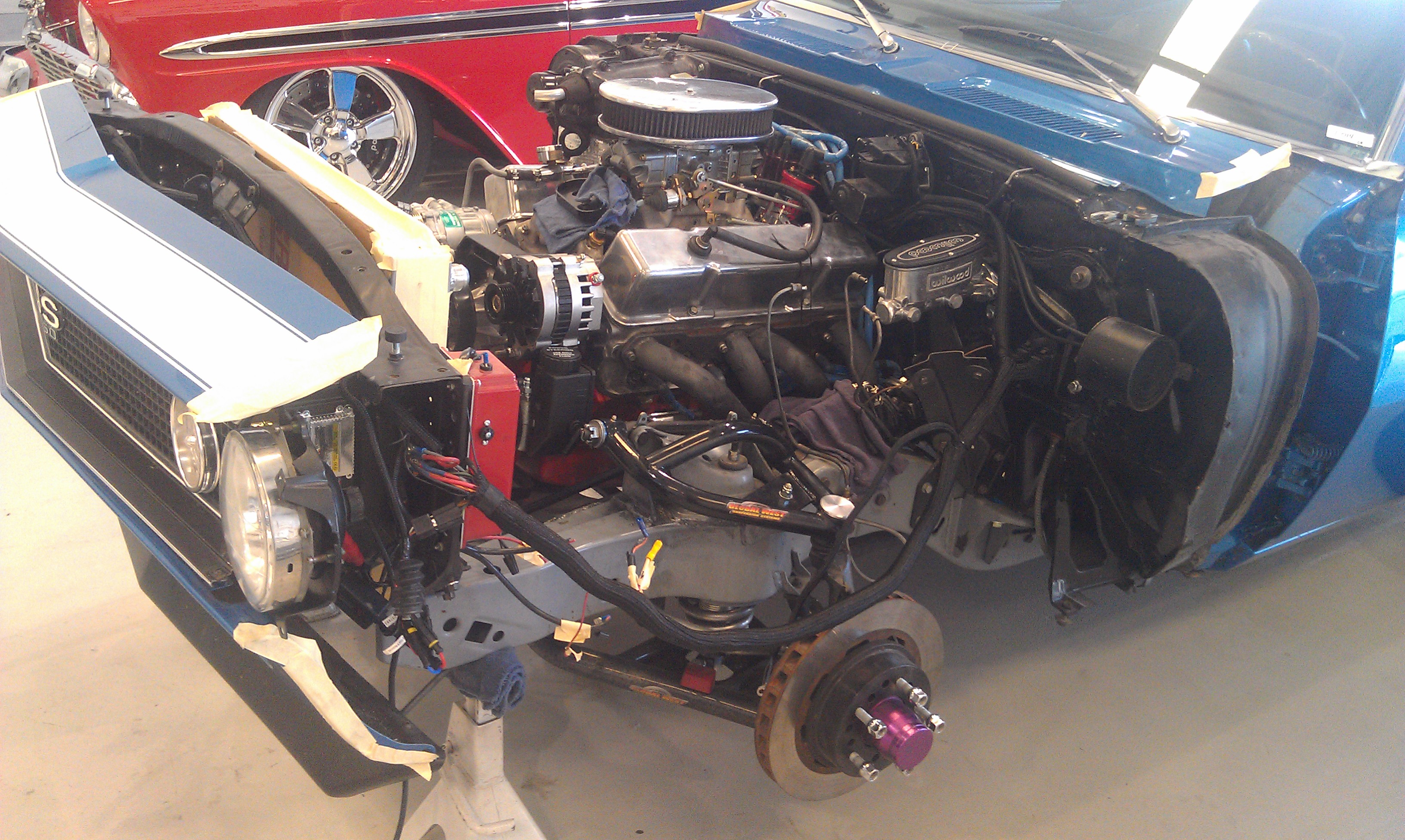 My '67 Camaro goes back under the knife v. bc it's never done..