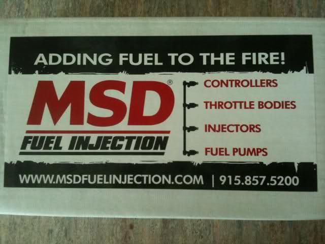 MSD Injectors 50lb New-In-Box - Flow Matched