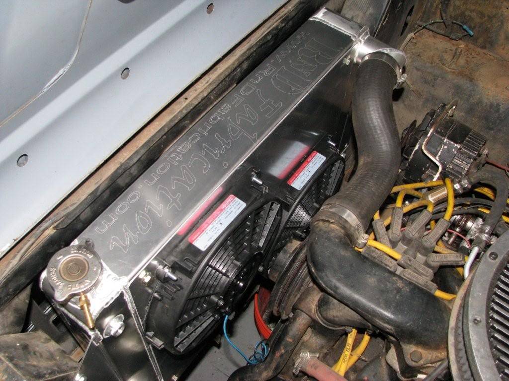 RnD Fabrication 1962-1967 Nova LS Conversion Radiators!