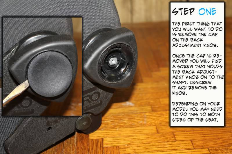 DIY - How to dissasemble a Recaro SRD