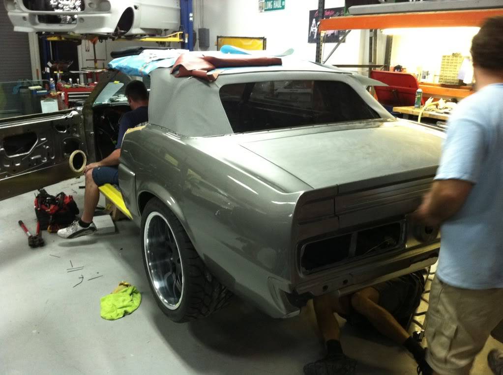 69 Drop Top Mustang by Tom Argue