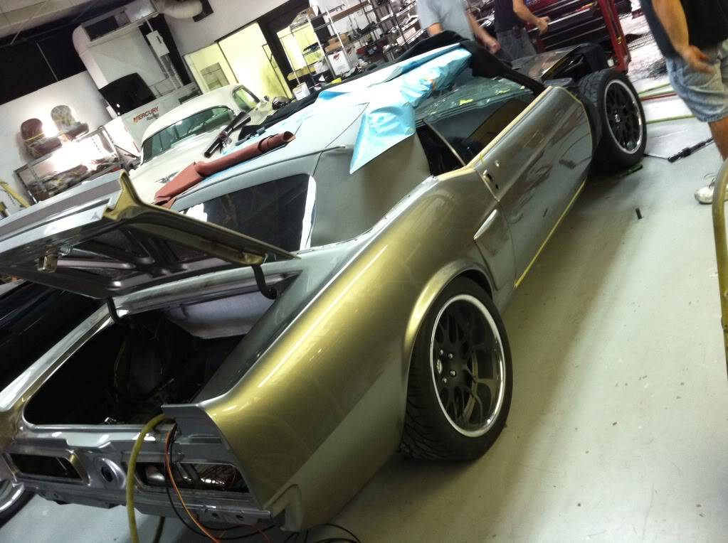 69 Drop Top Mustang by Tom Argue