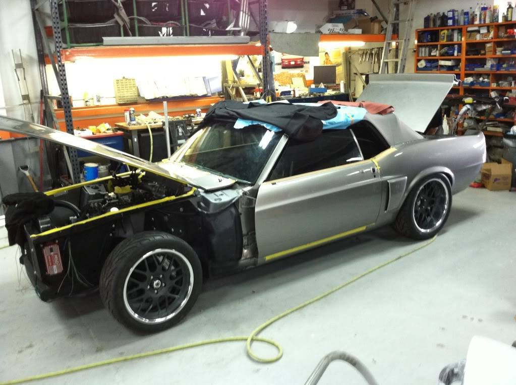 69 Drop Top Mustang by Tom Argue