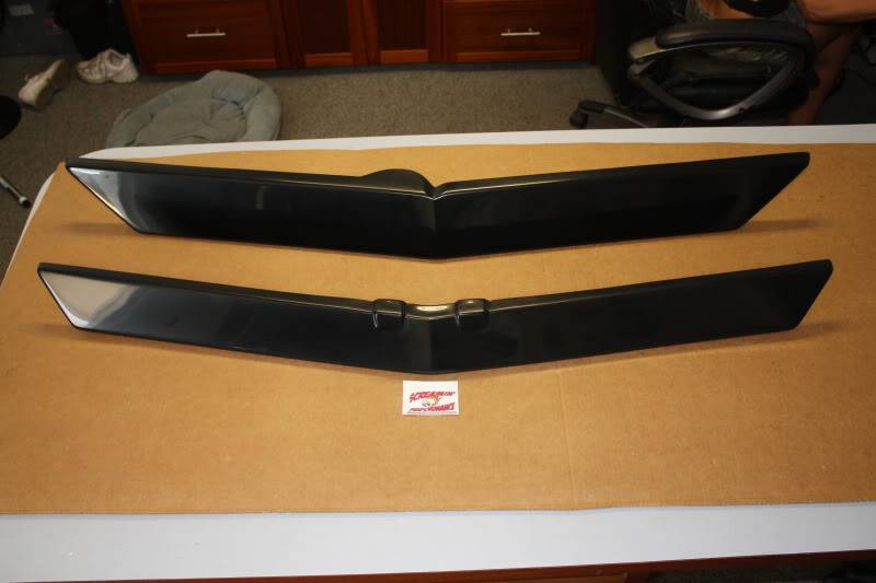 Hand laid Fiberglass front spoilers for first gen Camaros