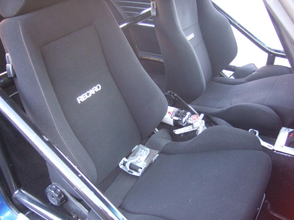 Recaro LS-B seats + mounting brackets