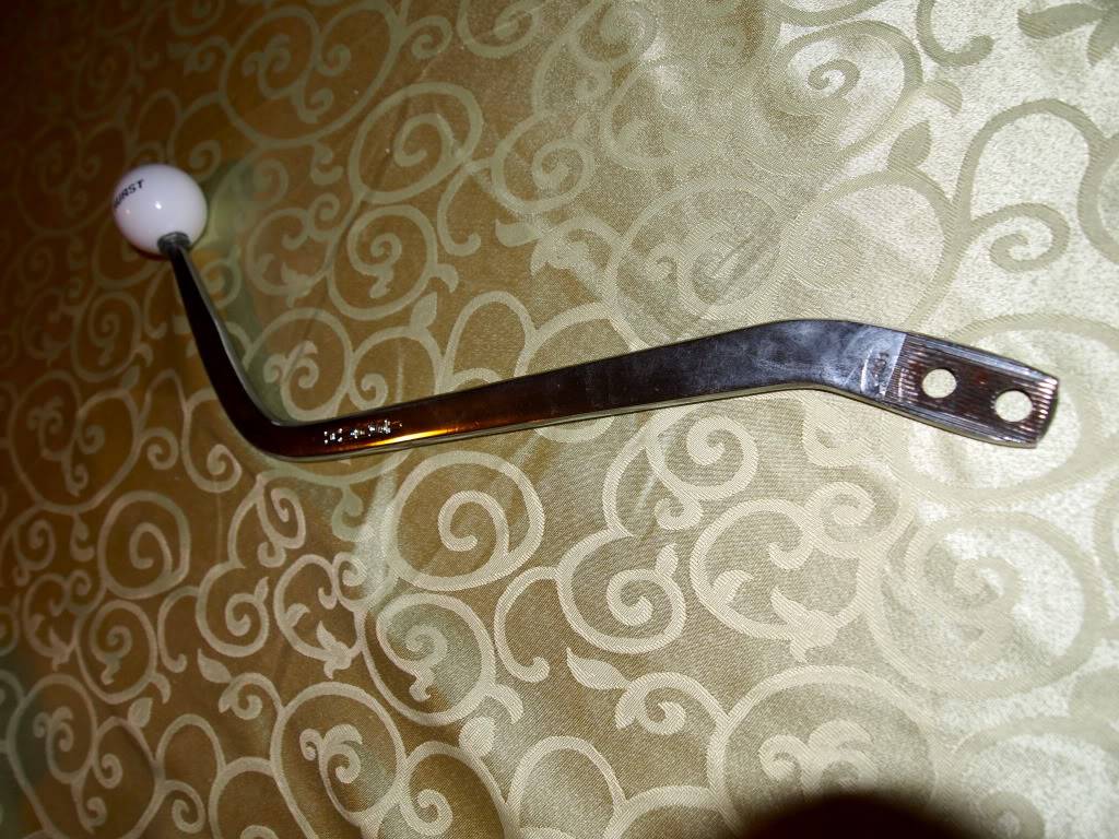 Hurst Shifter 4331- Shifter arm used, Hurst 4 speed ball- New - SOCAL