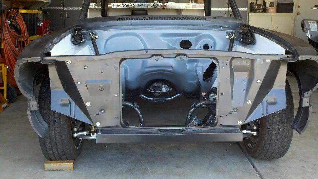 Project "split personality" 64 chevy ii pro touring