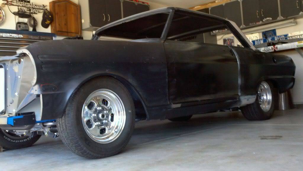 Project "split personality" 64 chevy ii pro touring