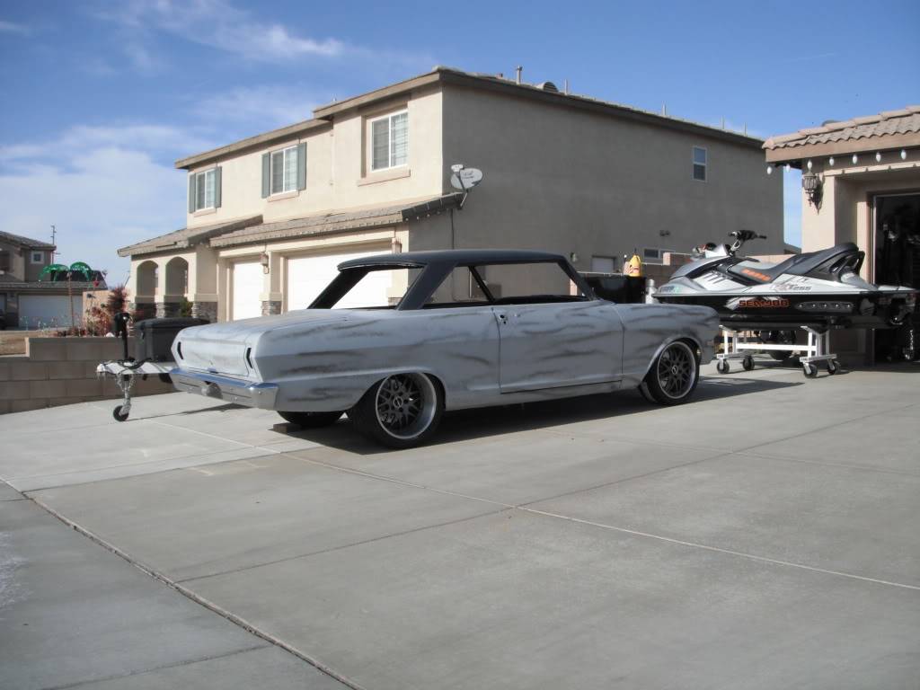 Project "split personality" 64 chevy ii pro touring