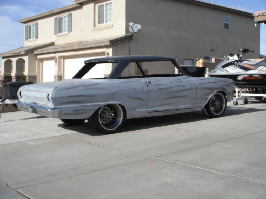 Project "split personality" 64 chevy ii pro touring