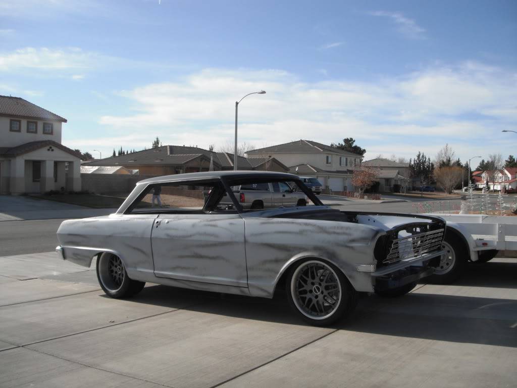 Project "split personality" 64 chevy ii pro touring
