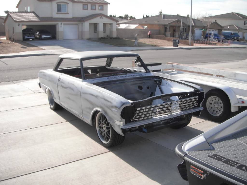 Project "split personality" 64 chevy ii pro touring