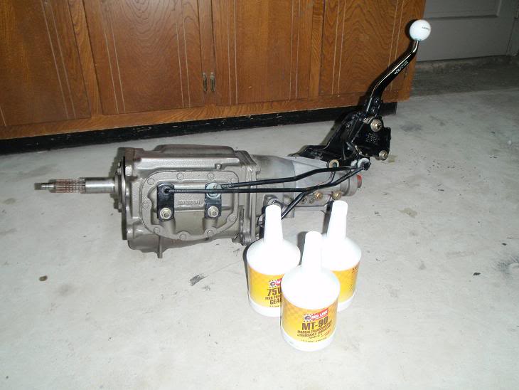 T-10 transmission w/shifter