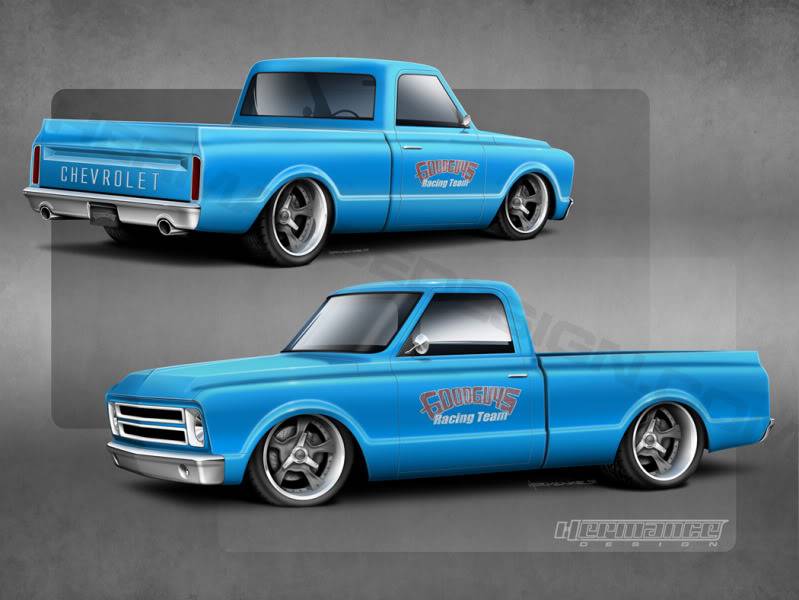 Hermance Design Goodguys Design contest 2012 entries