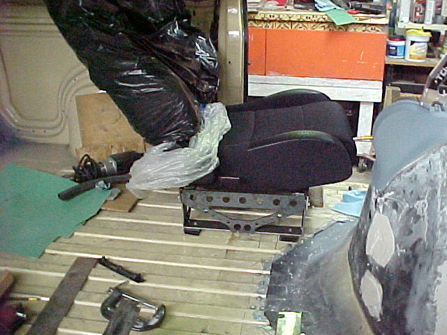 homemade seat brackets?