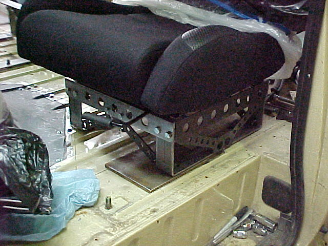 homemade seat brackets?