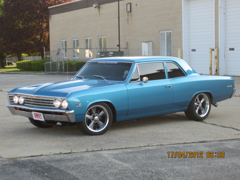1967 300 Deluxe Post Sedan Chevelle - For Sale