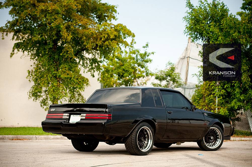 Photoshoot of a Modded GNX with a set of one-off wheels