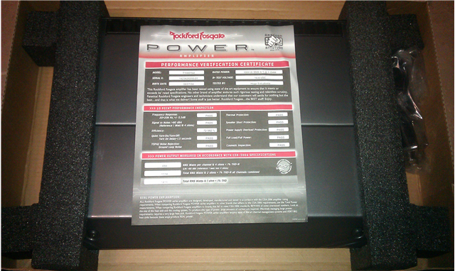 Rockford Fosgate Power 1000BD/Punch P8400 ( Pair)