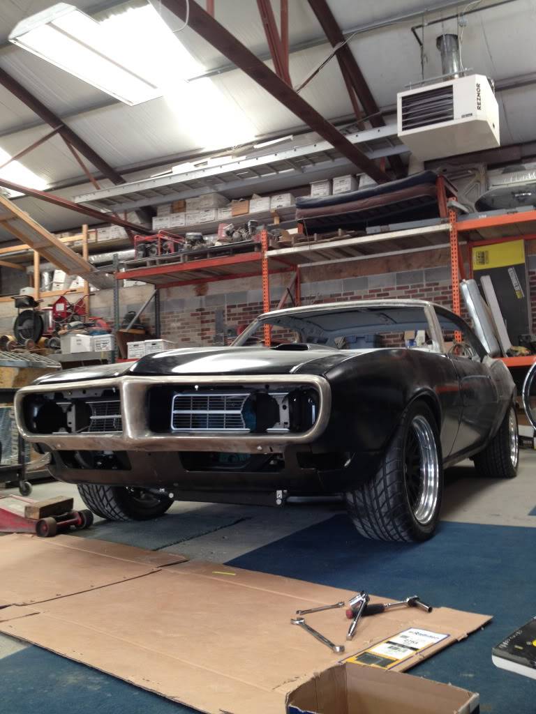 1968 Pontiac Firebird Resto Modded Project Car