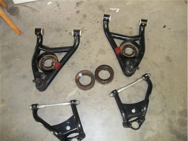 Global West Upper & Lower Control Arms for 1st Gen Camaro