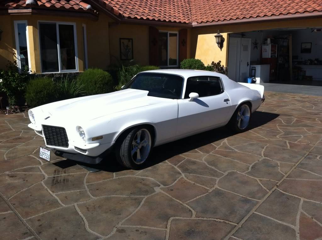 Any 2nd Gen Camaros with 3" rear drop on 18" Rim?