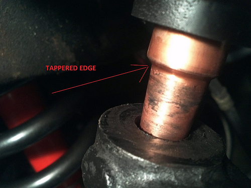 Howe Tall Ball Joint and stock 1969 Chevelle A-Body Disc Spindle