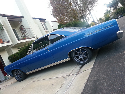 Black magic in the art of suspension for a 1966 fairlane