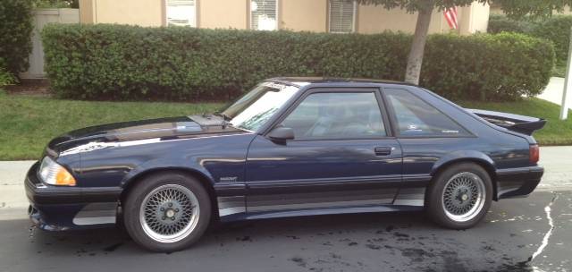 1 of 1 Super Rare Blue on Blue 1988 Saleen Mustang on EBay No Reserve!