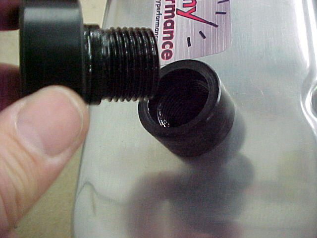 Looking for thread in oil fill caps