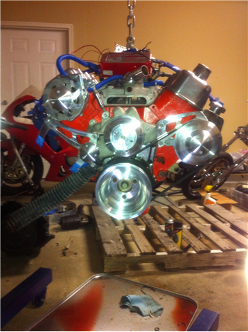 Complete Turn Key 468 BBC Merlin Heads - SOLD