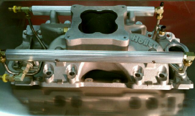 bbc. holley multi port fuel injection system