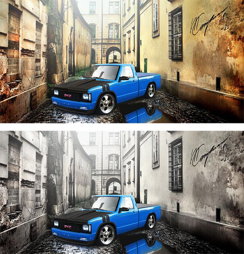 My photoshop renders