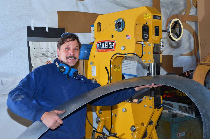 Randy Grubb joins the Baileigh metal shaping family