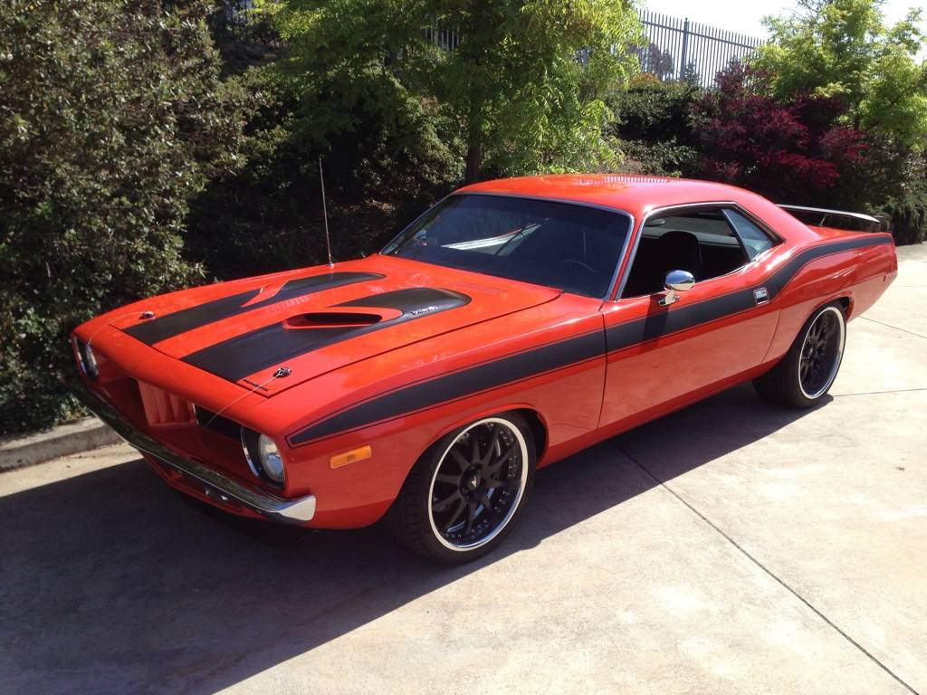 1972 Cuda all finished
