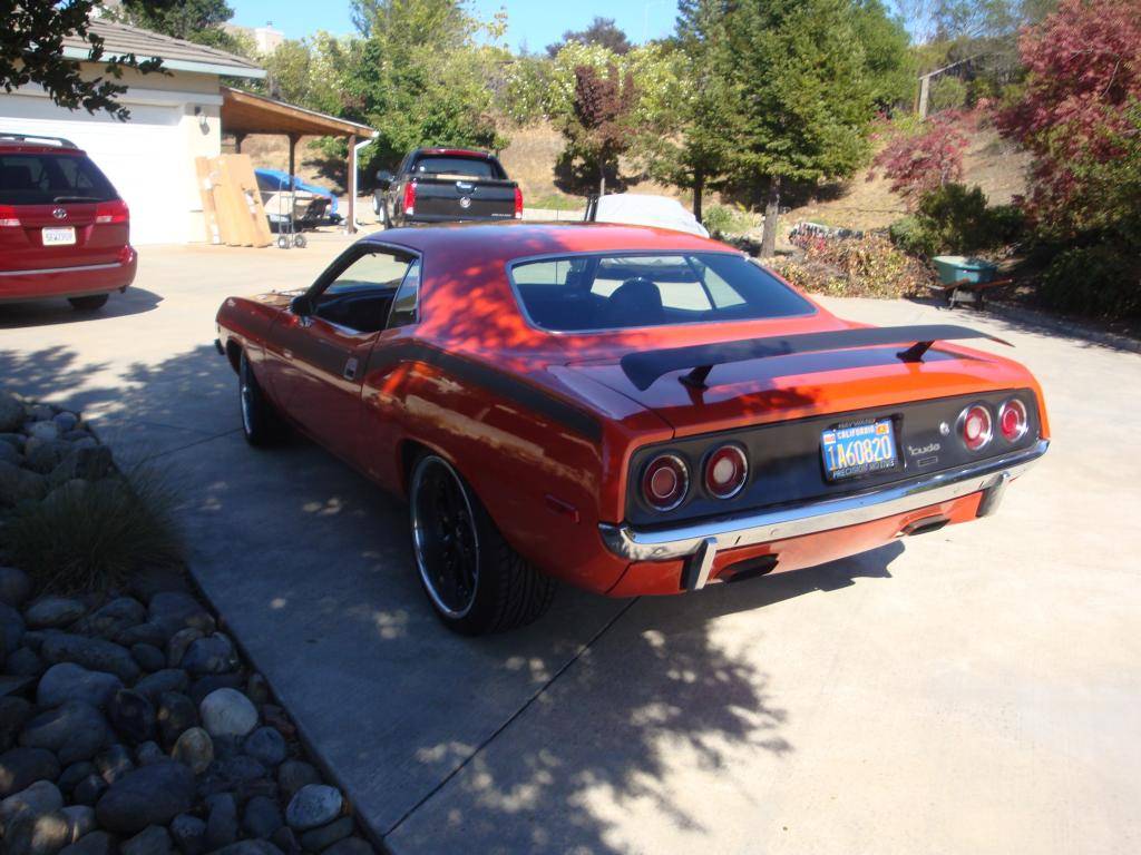 1972 Cuda all finished