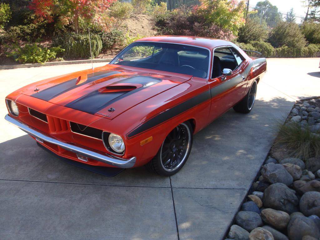 1972 Cuda all finished