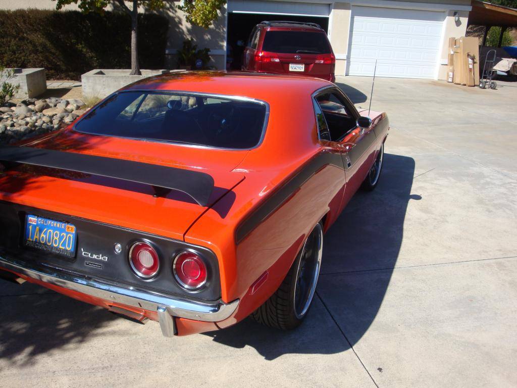 1972 Cuda all finished