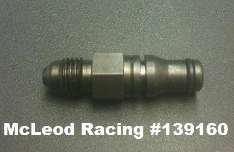 LS1 GTO slave cylinder to -4AN fitting