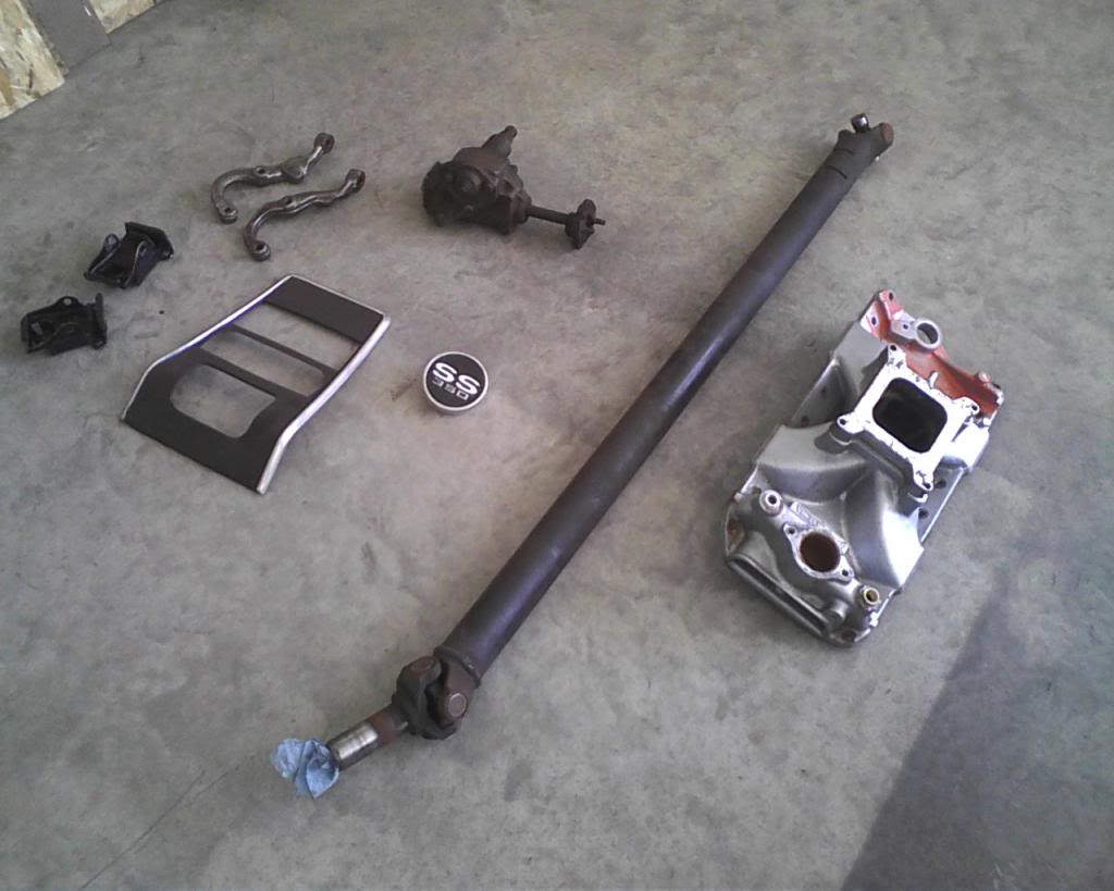 68 camaro oem parts and subframe