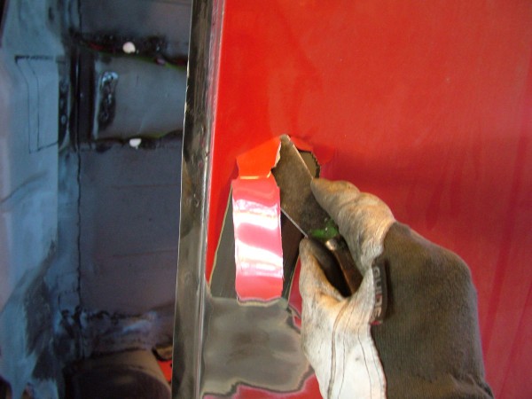 What is the best way to strip body panels?