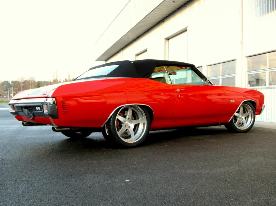 1970 Chevelle Convertible on Forgeline SO3P Wheels from Chris Holstrom ...