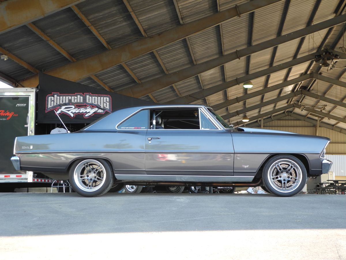 The Church Boys Racing '67 Nova on Forgeline DS3 Wheels