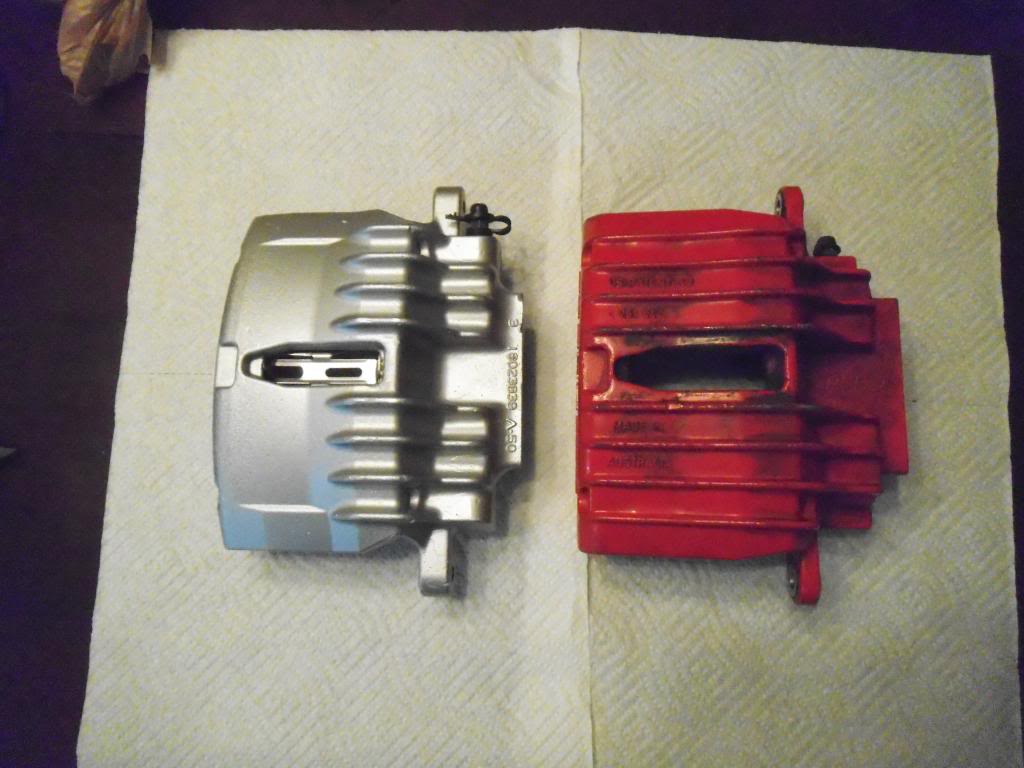 Difference between LS1 calipers and C5 calipers?